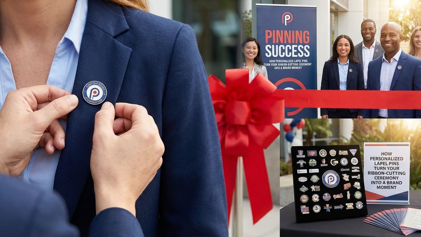 Pinning Success: How Personalized Lapel Pins Turn Your Ribbon‑Cutting ...