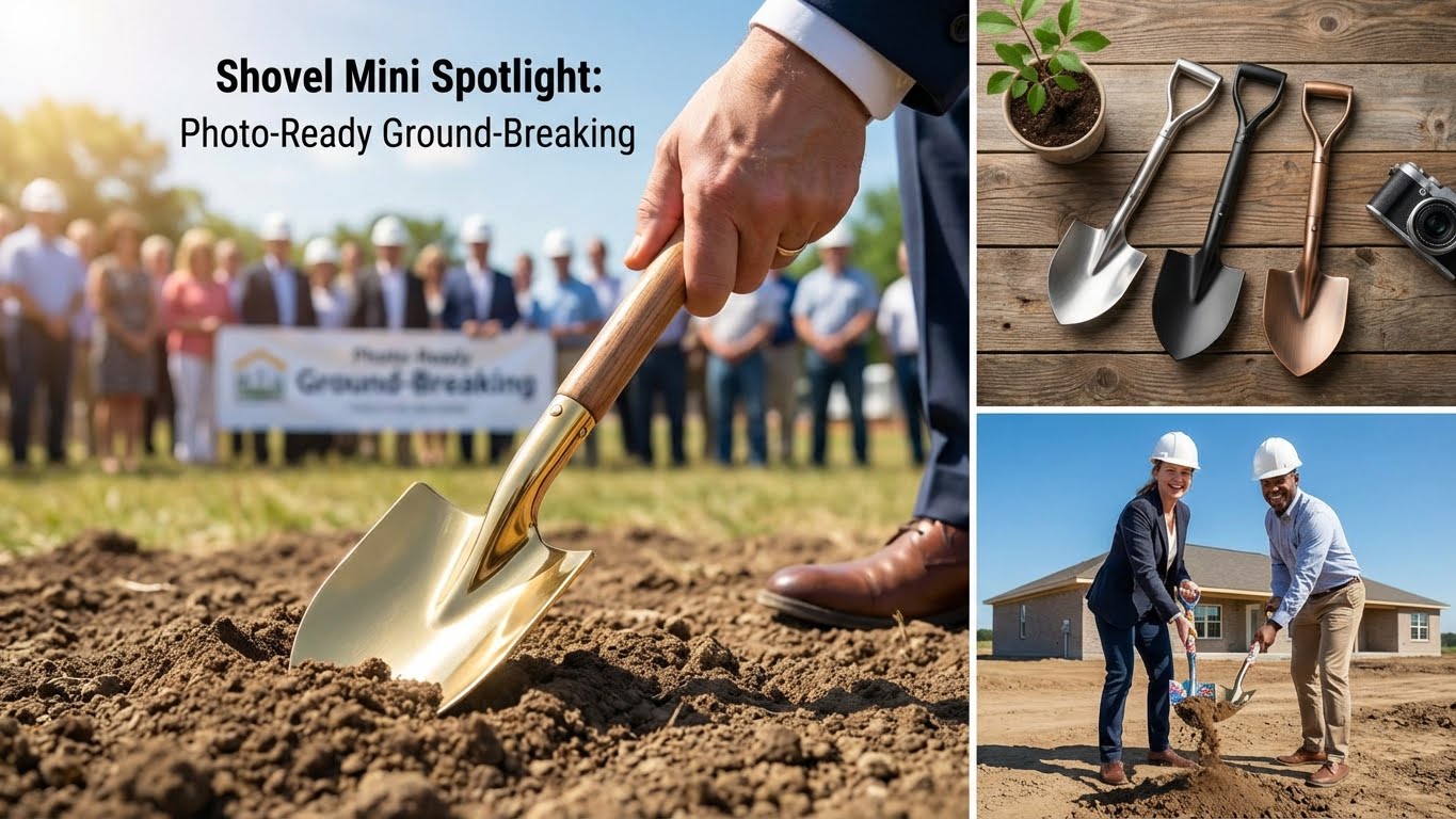 Shovel Mini Spotlight: Using Compact Shovels for Photo‑Ready Ground‑Br ...
