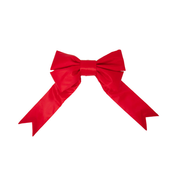 3-D Giant RED Nylon Building Bow - Golden Openings