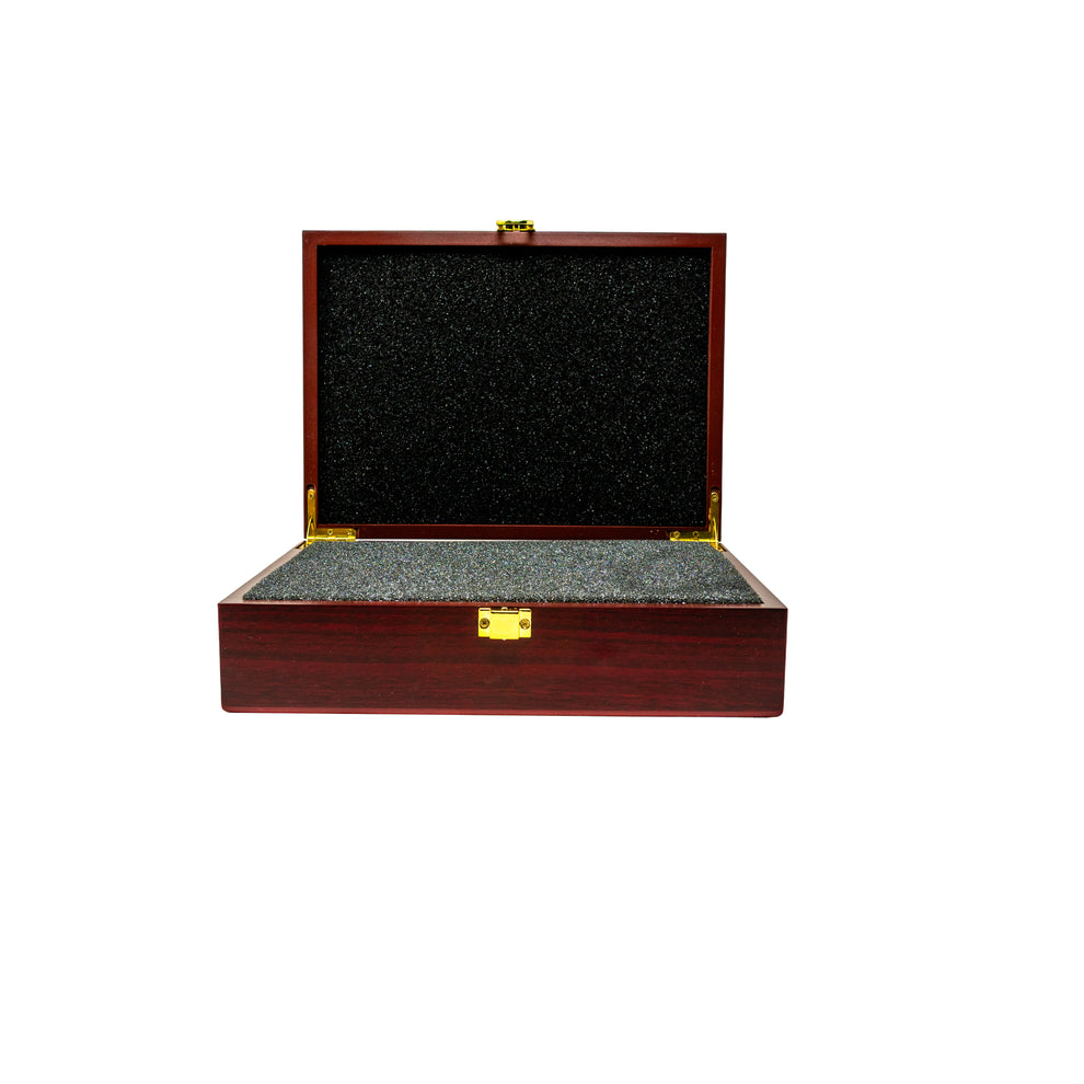 10 inch Rosewood Display Box - Golden Openings
