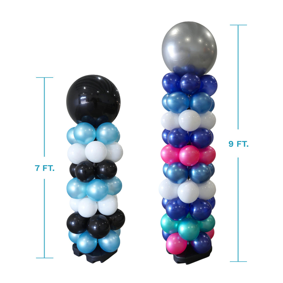 Reusable Balloon Tower Kit 7 Foot Tall | Golden Openings