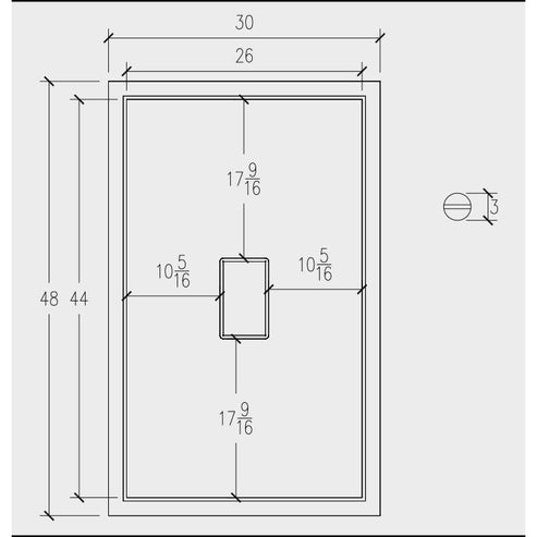 4 foot Giant Light Switch - Golden Openings
