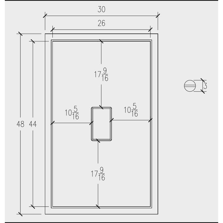 4 foot Giant Light Switch - Golden Openings