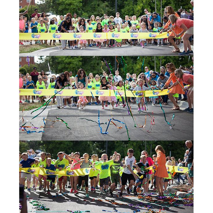 Finish Line Ribbon - Race Finish Line Tape | Golden Openings