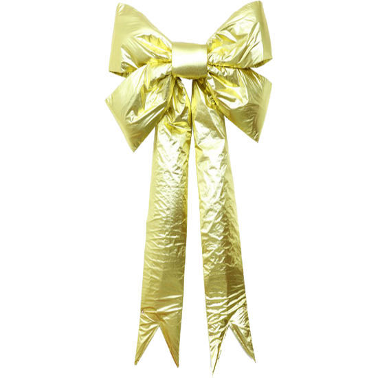 Metallic Gold Lamé Bow – Golden Openings