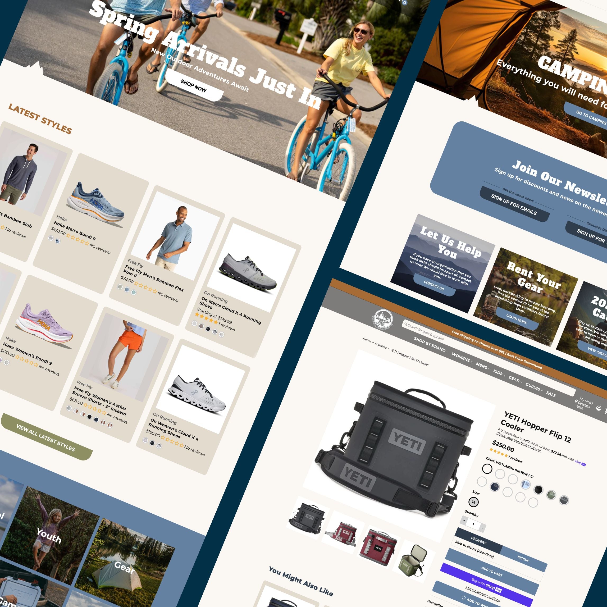 Custom Website Designs – Golden Openings