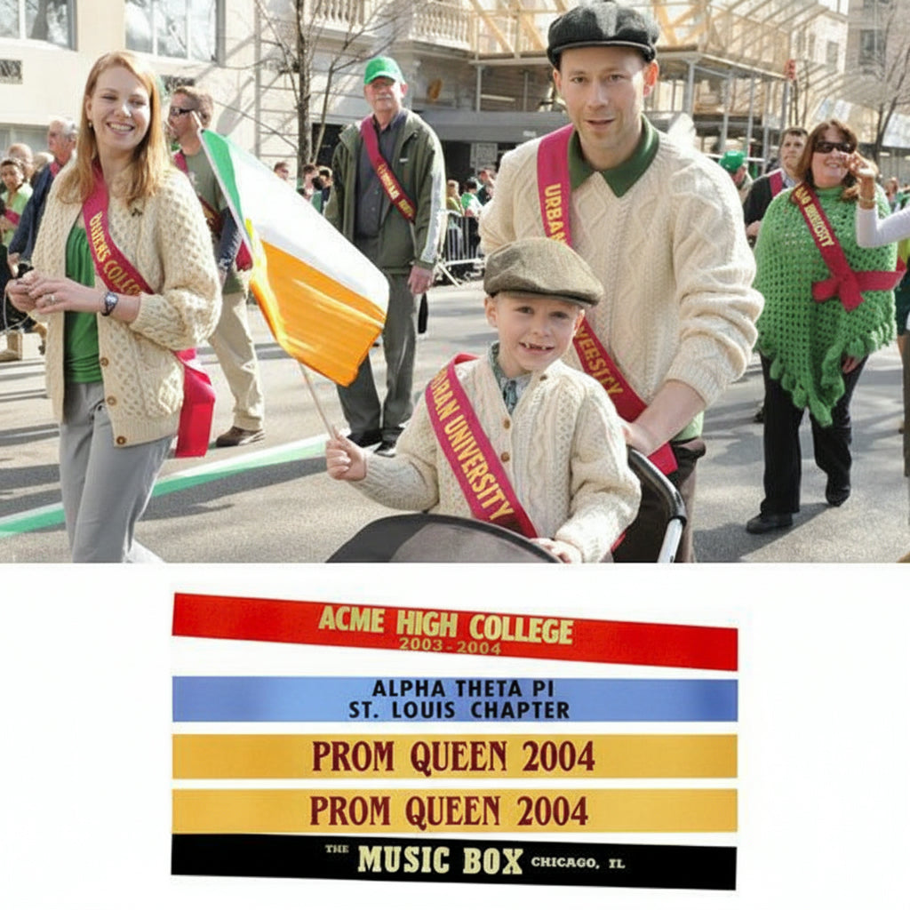 Ribbon Sashes - Golden Openings